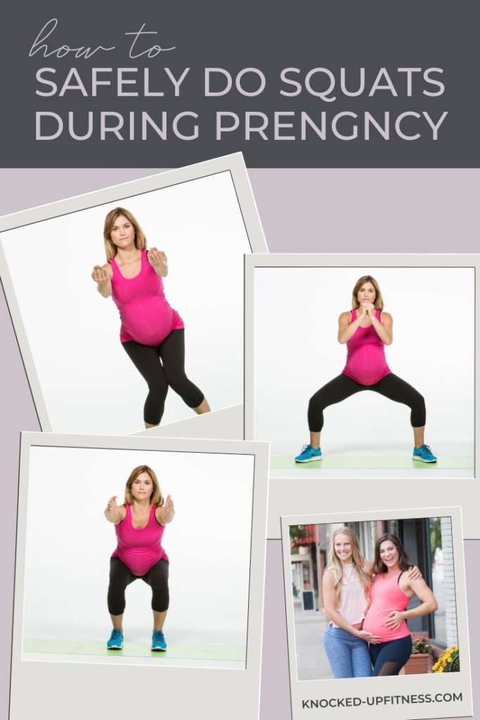 How To Safely Do Squats During Pregnancy Knocked Up Fitness® And Wellness