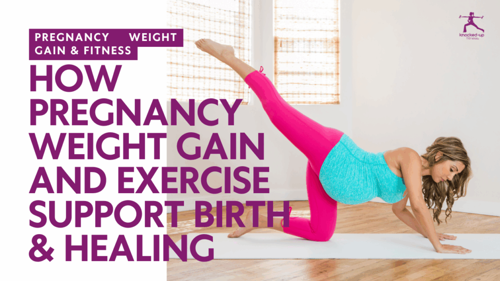 Pregnancy Weight Gain & Fitness: How Pregnancy Weight Gain and Exercise ...